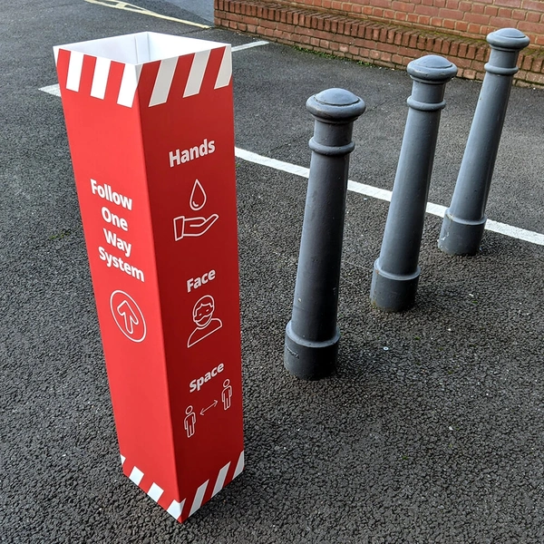 Bollard Covers | Matrix Banners