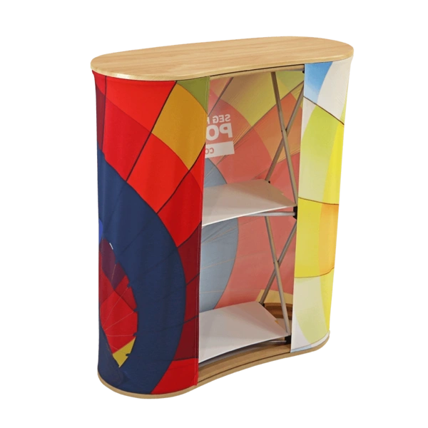 SEG Fabric Pop-Up Counter | Matrix Banners